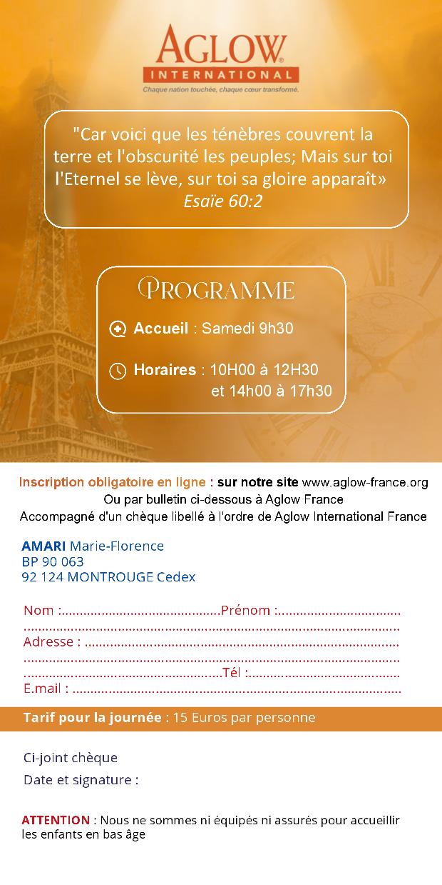 Aglow France Conference - Aglow International